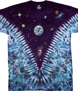 Liquid Blue - Top Tie-Dye T-Shirt