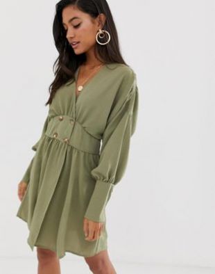 Asos - Robe Cache-Cœur Courte