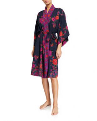 Natori - Botanica Floral-Print Robe