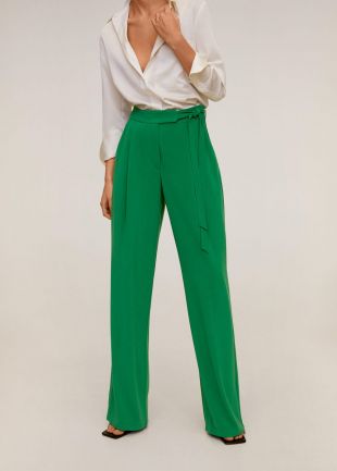 Mango - Pantalon palazzo