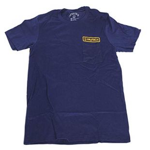 captain fin co. - Captain Fin Co. Commander (Navy) T-Shirt-Large