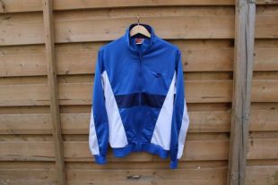 Nike - Nike Sweater / Track Suit Top / Swoosh / Check Logo / Athletic ...