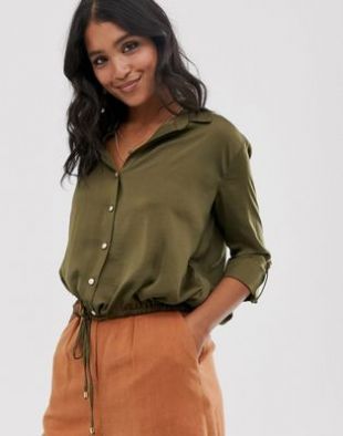 River Island - Drawstring Waist Shirt