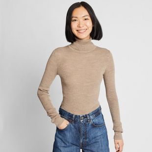 Uniqlo - Extra Fine Merino Turtleneck Sweater