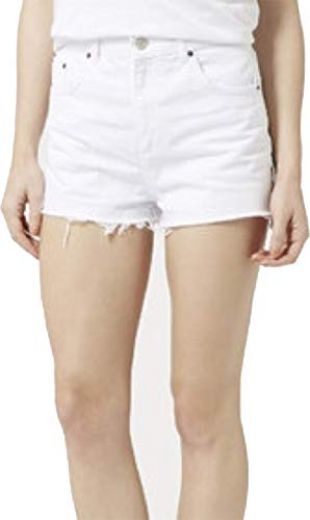 Topshop - White Mini Short