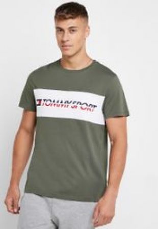 Tommy Hilfiger - Green Driver Logo T-shirt