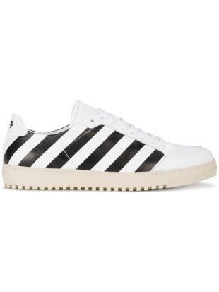 Off-White - Off White Baskets à Rayures Diagonales Farfetch