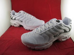 Nike - Nike Air Max Plus TN1 White Black GS 3 4 5 6 Soldout 655020 108 ...
