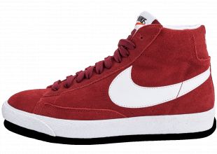 Nike - Nike Blazer Mid PRM rouge