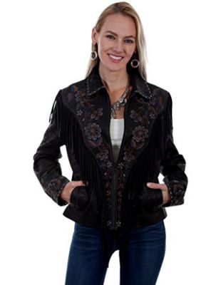 Scully - Embroidered Fringe Jacket