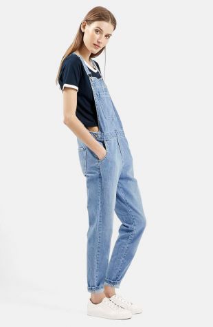 Topshop - Straight Leg Overalls