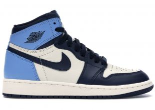 jordan - Jordan 1 Retro High Obsidian UNC (GS)