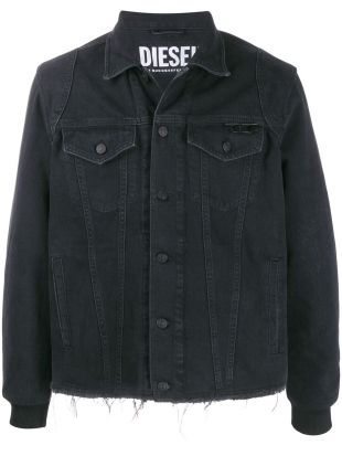Diesel - Veste En Denim à Logo Imprimé Diesel