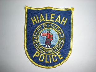 Unbranded - HIALEAH, FLORIDA POLICE DEPARTMENT PATCH