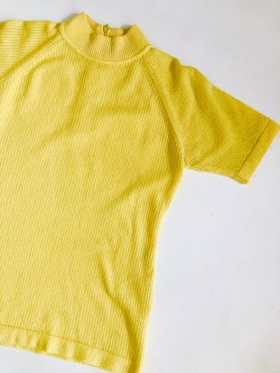 Unbranded - 70s Mock Neck Raglan Chemise