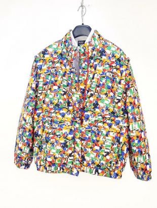 Unbranded - Veste vintage ROLLY GO Ski Puffer Vest, Crazy Pattern 80s ...