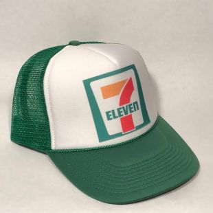 Unbranded - 7-Eleven 7 11 Store Gas Station Trucker Hat vintage Mesh ...