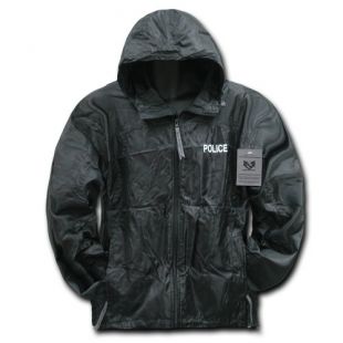 rapid dominance - Rapiddominance Police Solid Windbreaker, Black, XX-Large