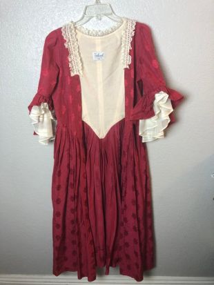 Unbranded - Vintage Front Cinch Couture Prairie Robe Renaissance ...