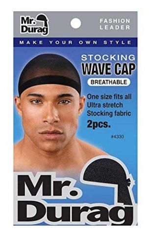 Mr.Durag - Mr. Durag Stocking Wave Cap 4330 by Annie