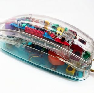 Unbranded - Vintage Clear Telephone 1980s Unisonic Land Line Home Phone ...