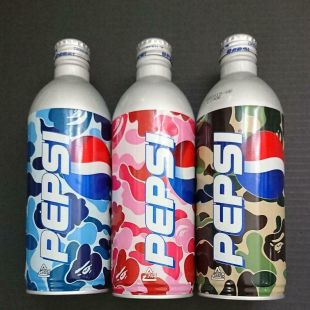 BAPE - bouteille Pepsi x Bape
