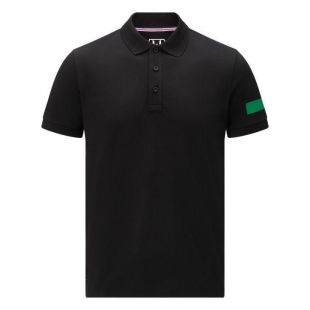 Messi - Short Sleeve Captains Polo Shirt - Black