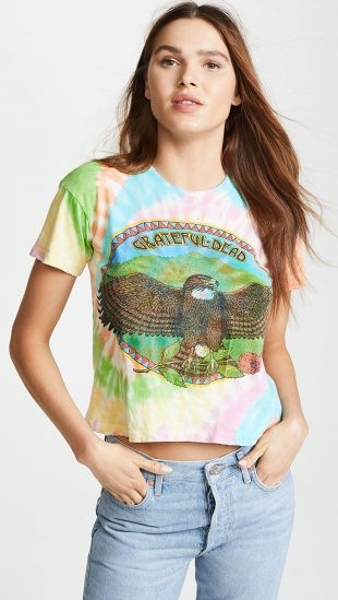 MADEWORN ROCK - MADEWORN ROCK Grateful Dead Crop Tee | SHOPBOP