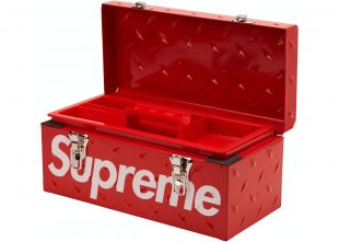 Supreme - Supreme Diamond Plate Tool Box Red