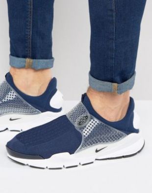 Nike - Nike Sock Dart Baskets Bleu 819686 400 at asos.com