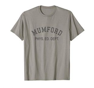 Unbranded - Mumford Phys Ed Dept design | Cool 80s graphique T-Shirt