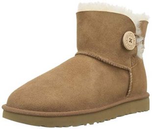Ugg - UGG Women's Mini Bailey Button II Boot, Chestnut, 9