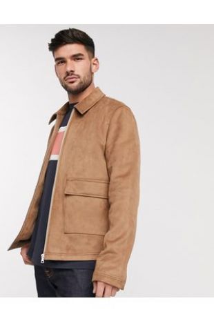 Asos - Design Harrington Shacket