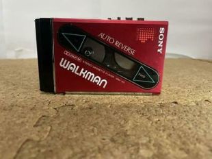 Sony - Sony Walkman Wm-101 Stereo Cassette Player Red main body only Used
