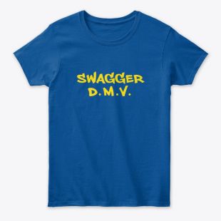 CreativeTDesign - Swagger DMV Blue T-Shirt