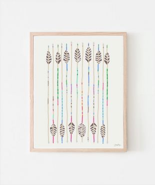 Unbranded - Arrows Art Print Poster on Etsy