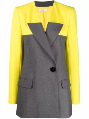 Nina Ricci - two-tone tailored blazer