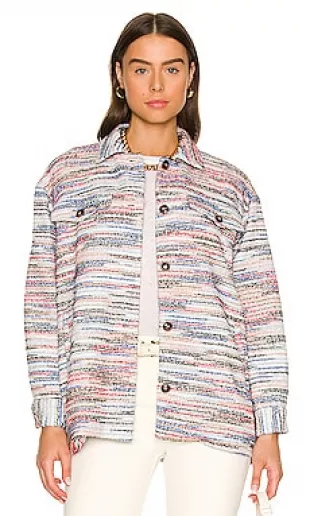 bcbgeneration - Tweed Long Jacket