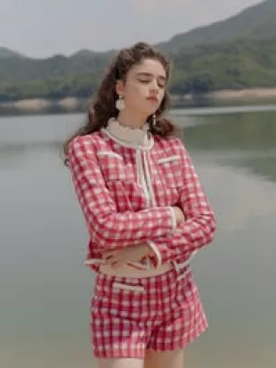 guka - Cherry Check Jacket