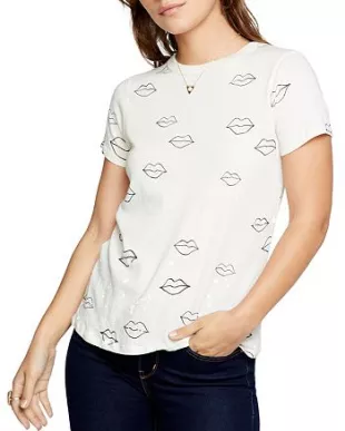 Chaser - Cotton Lips Print Tee