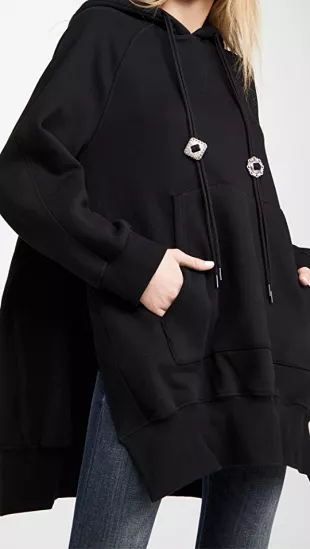R13 - Oversized Hoodie Cape