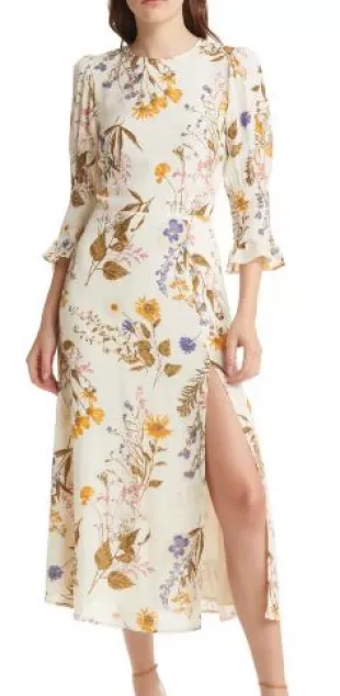 Reformation - Carolena Midi Dress