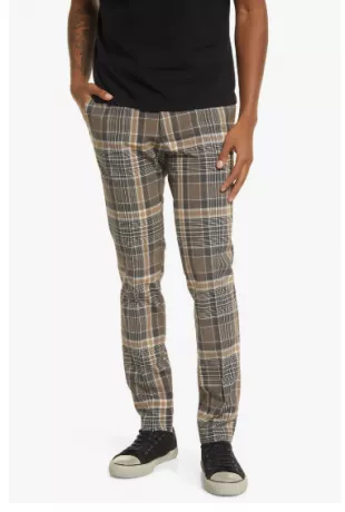 Topman - Skinny Check Pants