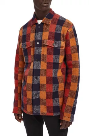 Scotch & Soda - Checked Shirt Jacket