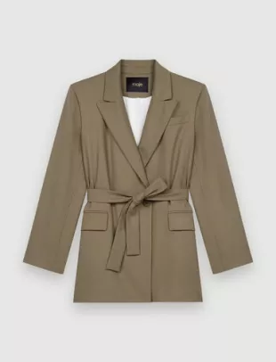 Maje - Oversized tailored jacket