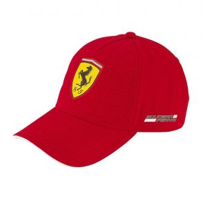 Casquette FERRARI Matelassée rouge