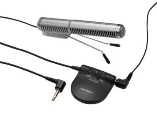 Sony - Sony ECM-Z60 Business Microphone with Foldable Mic Stand