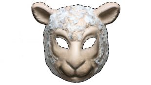 Orphan Black - the sheep mask