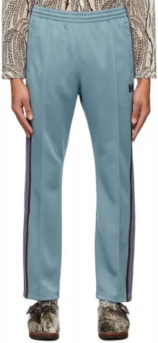 Needles - Blue & Purple Narrow Track Sweatpants