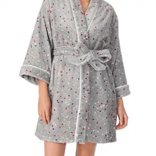 Kate Spade - Grey Dot Robe